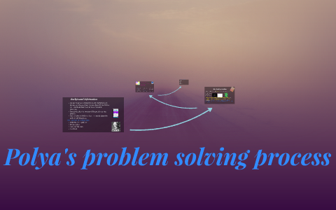 Polya's problem solving process by sierra white on Prezi