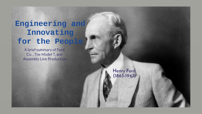 Henry Ford Presentation by on Prezi