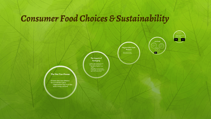 Consumer Food Choices & Sustainability by Ms. Klodt on Prezi