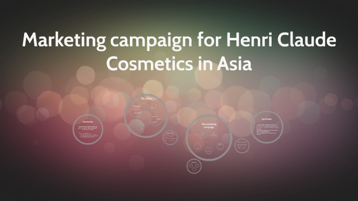 Marketing campaign for Henri Claude Cosmetics in Asia by Hélène WICK on ...