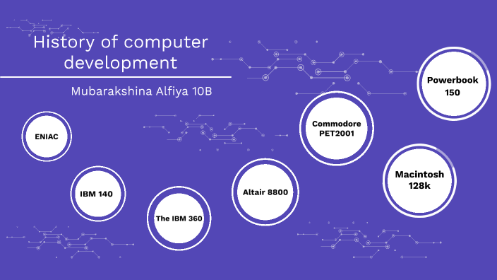 History of computer development by Альфия Мубаракшина on Prezi