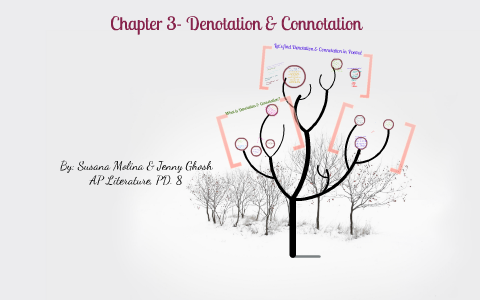 Chapter 3- Denotation & Connotation by susy molina on Prezi