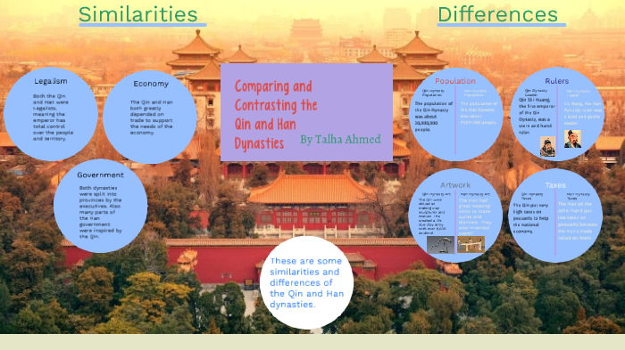 Compare and Contrast: Qin and Han Dynasties by Talha Ahmed on Prezi Compare and Contrast: Qin and Han Dynasties by Talha Ahmed on Prezi