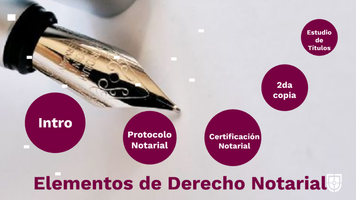 Elementos de Derecho Notarial by Victoria Martinelli on Prezi