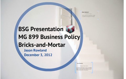 BSG Presentation by Jason Rowland on Prezi