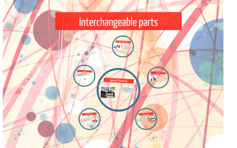 Interchangeable parts by Justine Peart