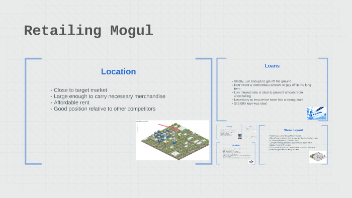 Retailing Mogul by Thomas Mazz on Prezi