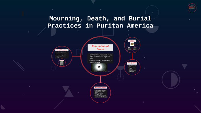 Mourning, Death, and Burial Practices in Puritan America by Rodrigo C ...
