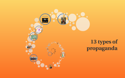 13 types of propaganda by Alee Mullings on Prezi