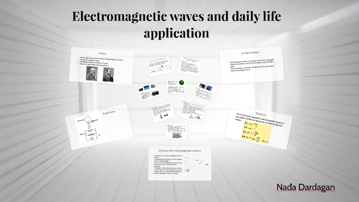 Electromagnetic waves and daily life application by Nađa Dardagan on Prezi