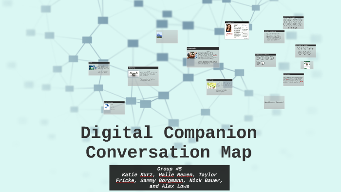 Digital Companion Conversation Map by Sammy Borgmann