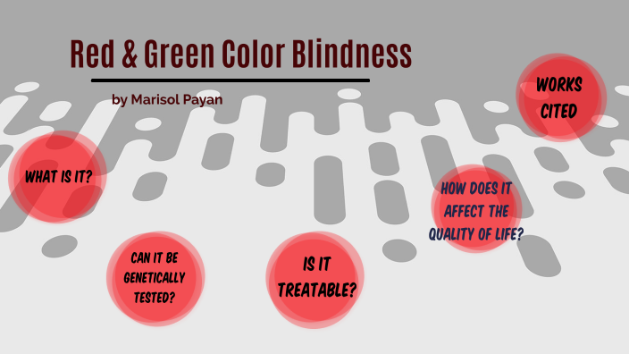 Color Blindness Science Project by SMS2021 MarisolP on Prezi