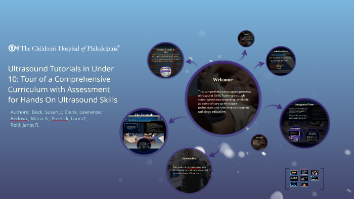 CHOP Radiology’s Tutorials in Under 10: An Overview by Law Blank on Prezi
