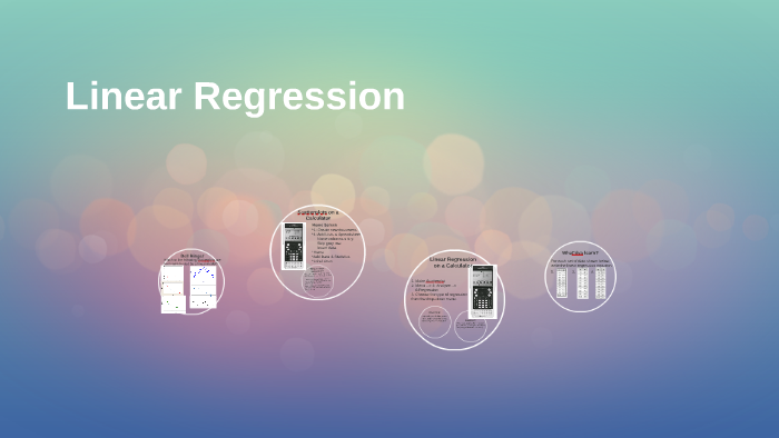 Linear Regression by Tiffany Boren on Prezi