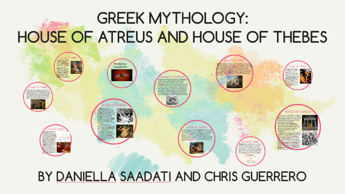 greek mythology: house of atreus and house of thebes by Daneliaber ...