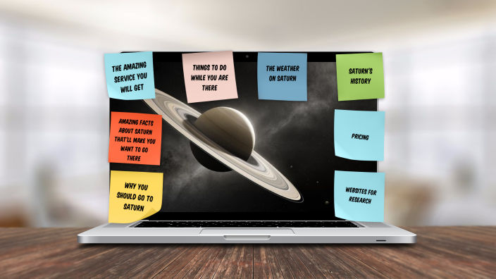 Planet Saturn Brochure