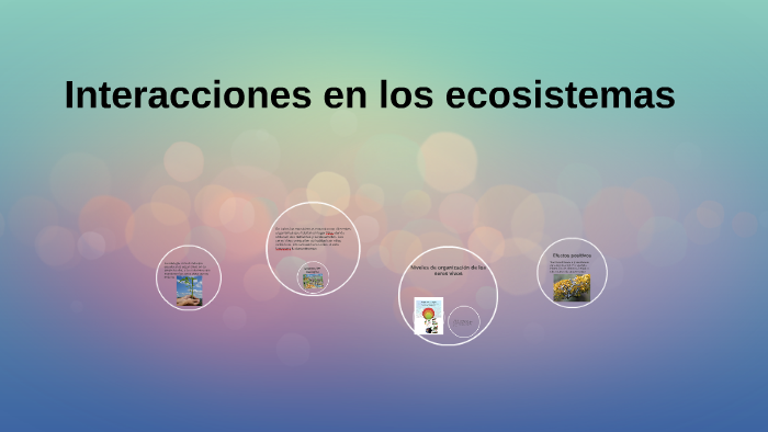 Interacciones en los ecosistemas by stephania saavedra on Prezi