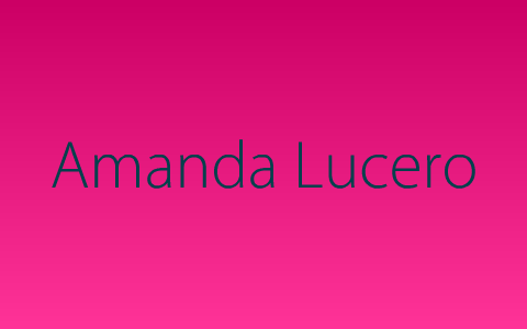 10 things about Amanda. by amanda lucero on Prezi