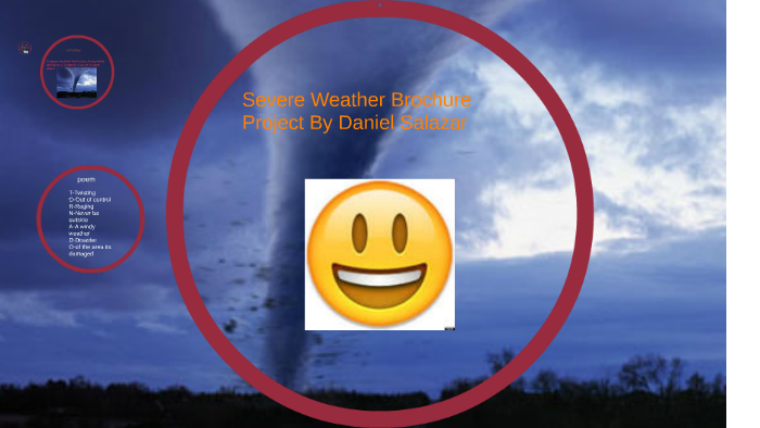 Severe Weather Brochure Project by Daniel salazar