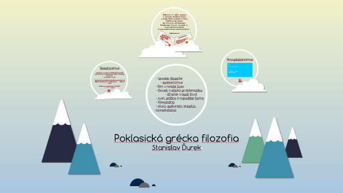 Poklasická grécka filozofia by Stanislav Ďurek on Prezi