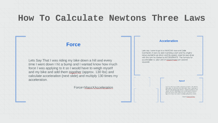 How To Calculate Newtons Three Laws By Matt Smith how-to-calculate-newtons-three-laws-by-matt-smith