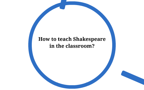 How to teach Shakespeare in the classroom? by Réka Juhász on Prezi