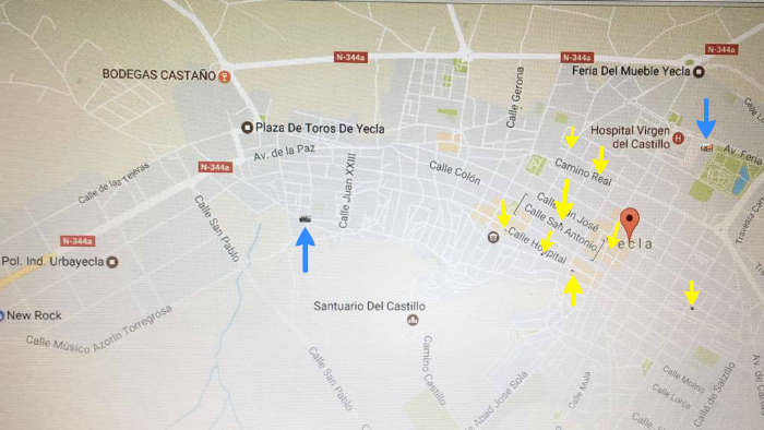 Mapa de Yecla by Anyela Pineda on Prezi