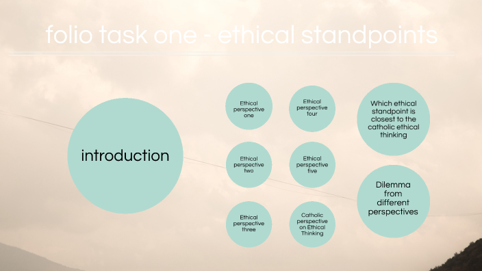 folio task one - ethical standpoints by taylah chancellor on Prezi