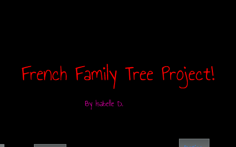 fRENCH FAMILY tREE pROJECT by Isabelle D on Prezi