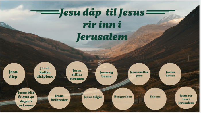 Jesus dåp-Jesus rir inn i Jerusalem by Emilie Fjelde on Prezi
