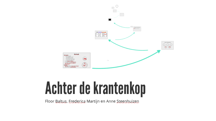 Achter de krantenkop by Anne Steenhuizen on Prezi