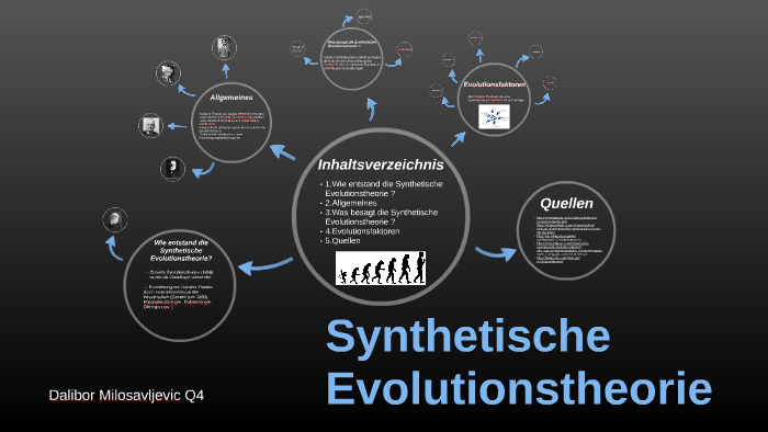 Synthetische Evolutionstheorie by Bini Lela on Prezi