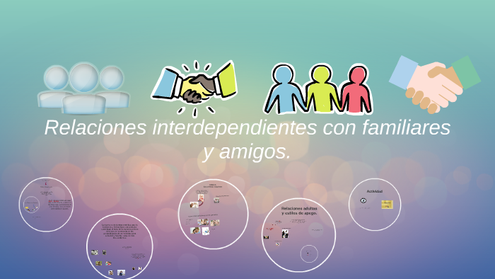 Relaciones interdependientes con familiares by Alejandra Cruz on Prezi