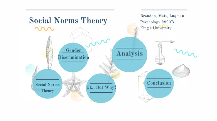 Social Norms Theory by Brandon Garzon