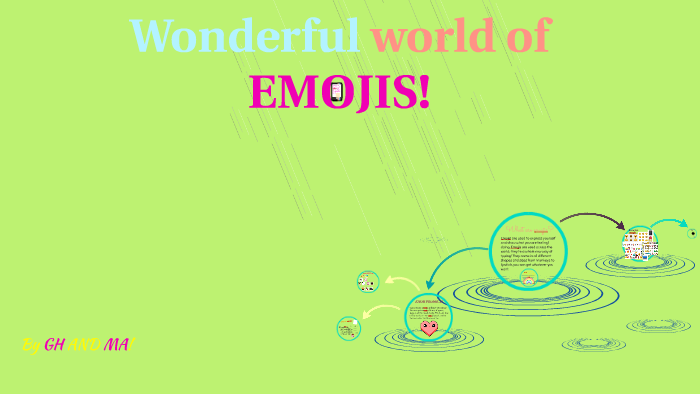 Wonderful world of EMOJIS! by 6 C