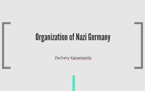 Nazi Germany Government Organization by Zachary Karamanlis on Prezi