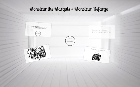 Monsieur the Marquis + Monsieur Defarge by on Prezi