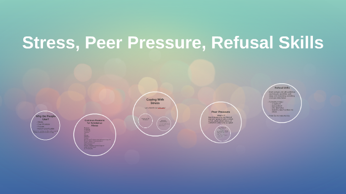 Stress, Peer Pressure, Refusal Skills by whitney Richards on Prezi