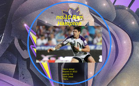 Top 10 Current Melbourne Storm Players by caleb keller on Prezi