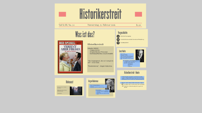 Historikerstreit by Nele Jeschonowski on Prezi