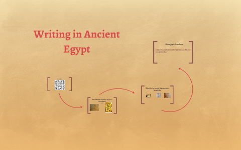 Writing in Ancient Egypt by on Prezi