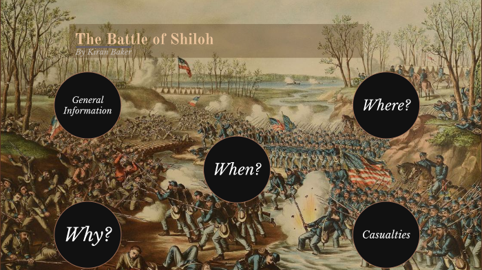 The Battle of Shiloh by Kiran Baker on Prezi