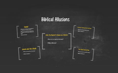 Biblical Allusions by on Prezi