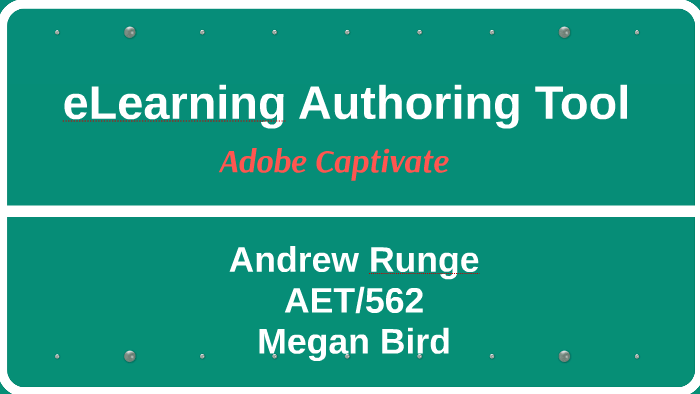 eLearning authoring tool by Andrew Runge on Prezi