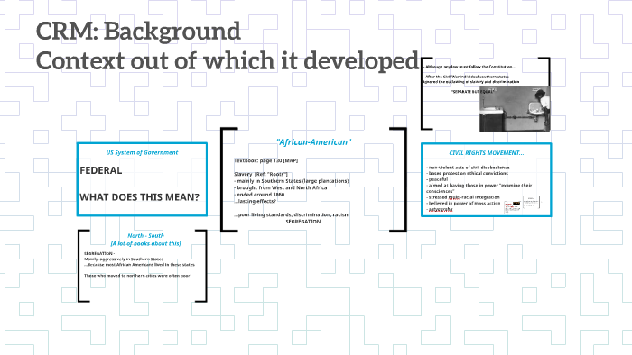 CRM: Background by on Prezi