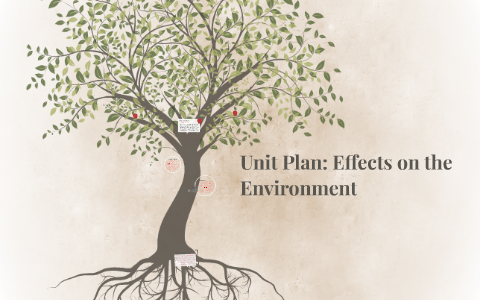 Unit Plan: Effects on the Environment by Marcella Belmonte