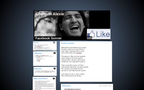 Sherman Alexie by Aaron Neff on Prezi