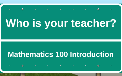 Who is your teacher? by Michael Biegalski