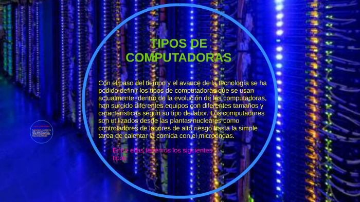TIPOS DE COMPUTADORAS by kenny tello enciso on Prezi