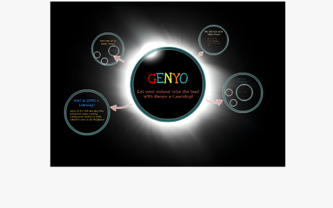 Genyo is the first and only fully integrated online learning by Joseph ...